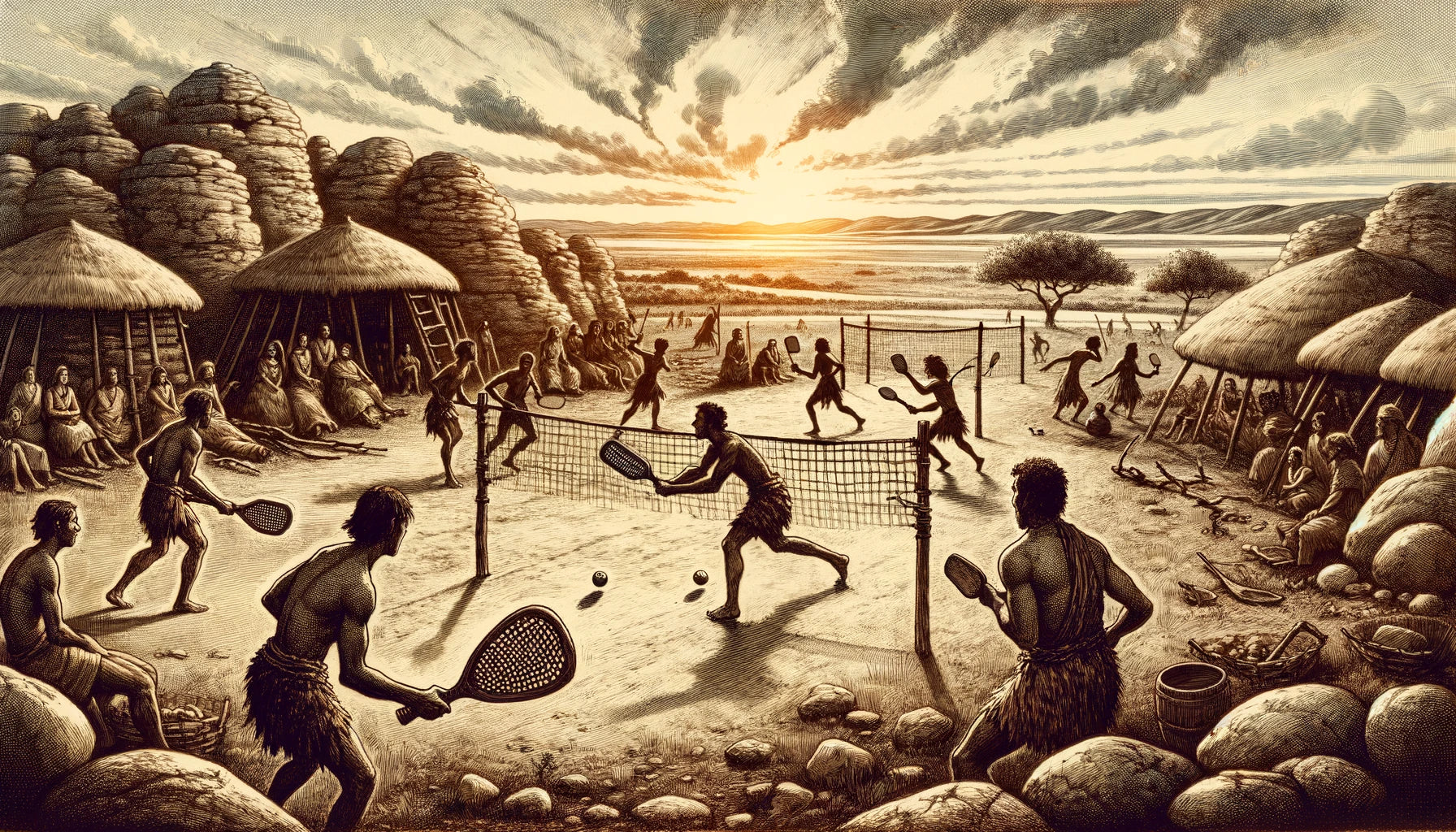 Early Man and the Origins of Pickleball – Pickleball Historical Society