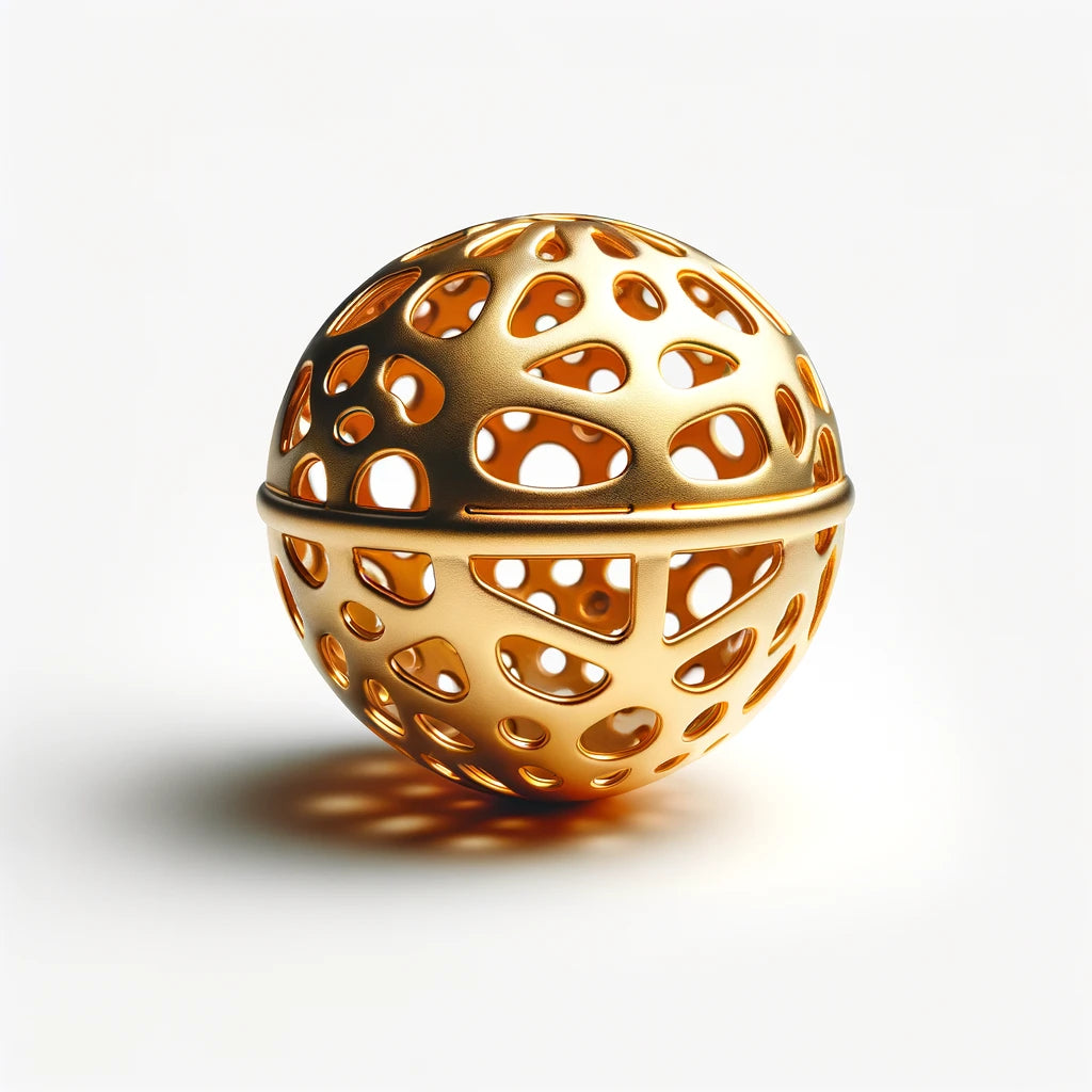 Solid 14k Gold Pickleball – Pickleball Historical Society